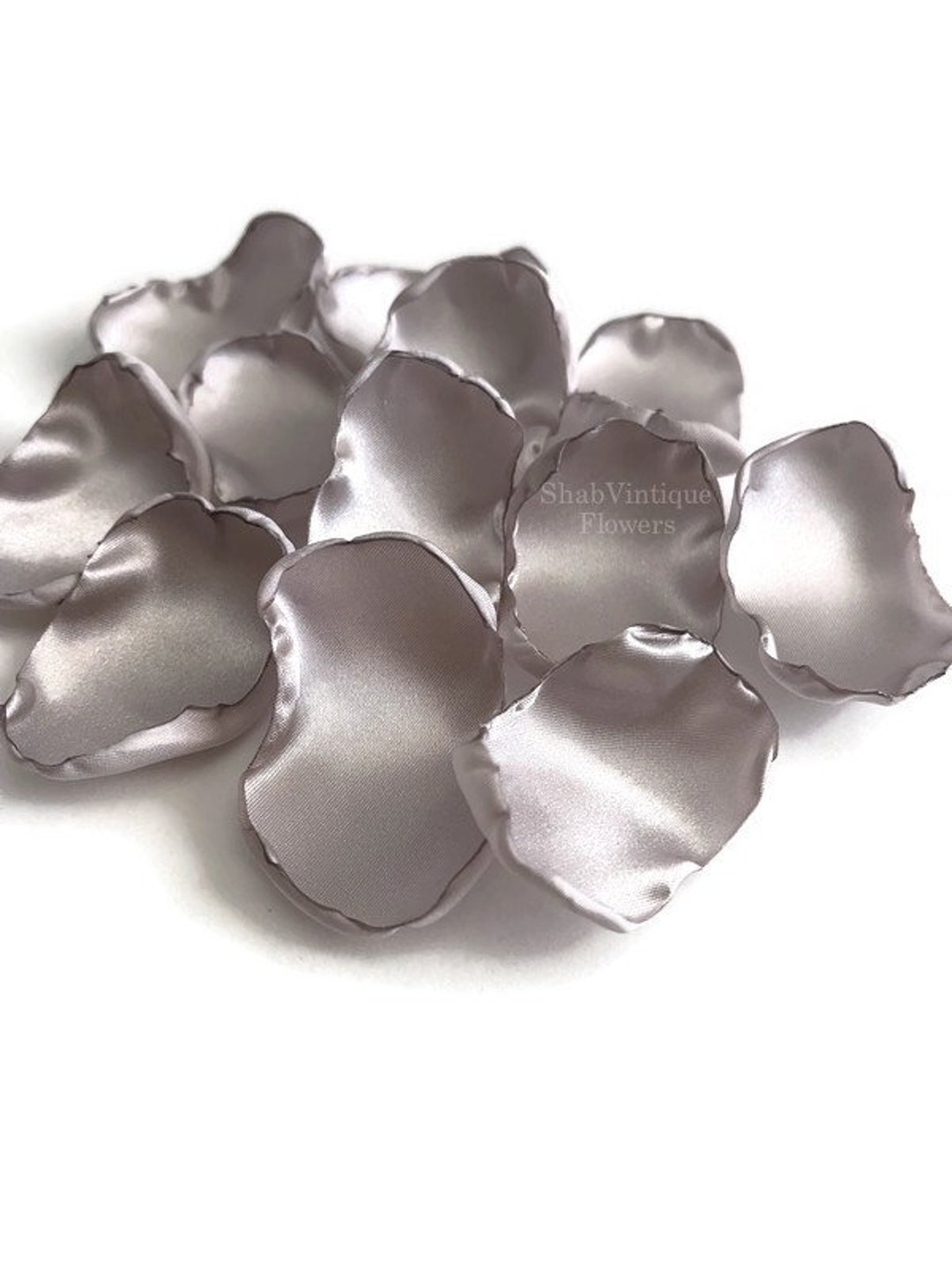 Light Silver Flower Petals, Silver Rose Petals, Anniversary Holiday ...