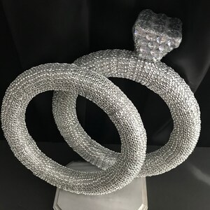 Wedding Ring Table Centerpiece Decor, Engagement Wedding Ring ...