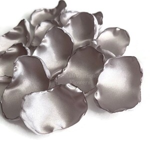 Light Silver Flower Petals, Silver Rose Petals, Anniversary Holiday ...