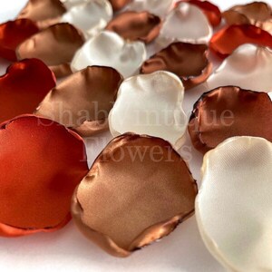 Fall Sunset Wedding Decor, Frappucino, Light Bronze, Sand, Rust, Ivory ...