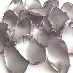Light Silver Flower Petals, Silver Rose Petals, Anniversary Holiday ...