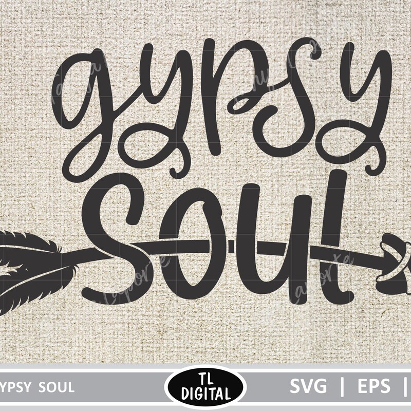 Gypsy Soul Svg - Etsy