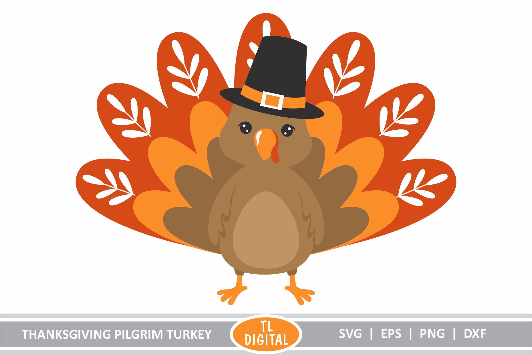Cute Thanksgiving Turkey Clipart