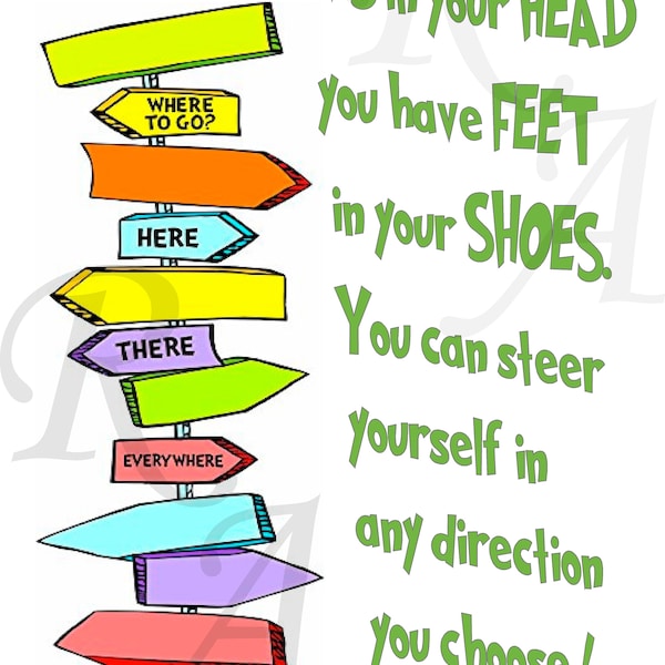 Dr Seuss Wall Decal - Etsy