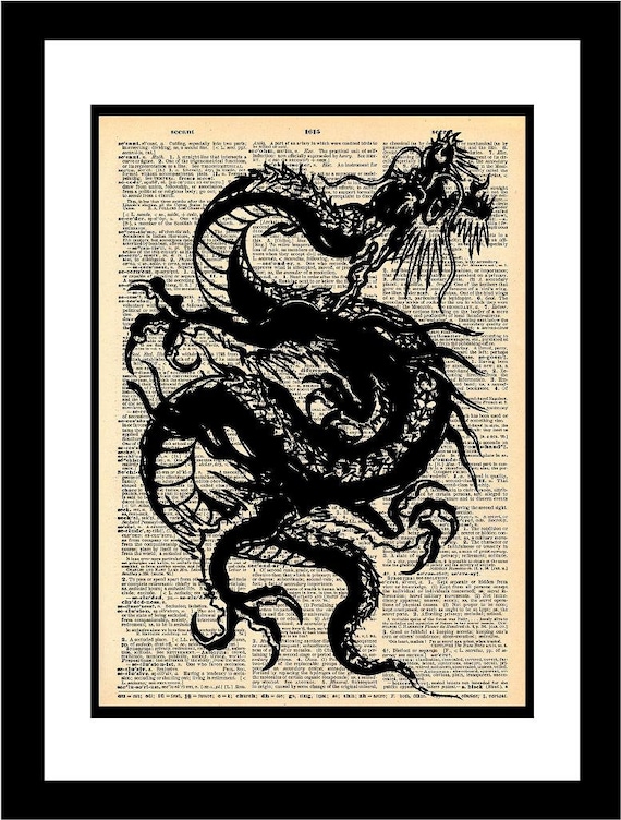 Ancient Chinese Dragon Painting