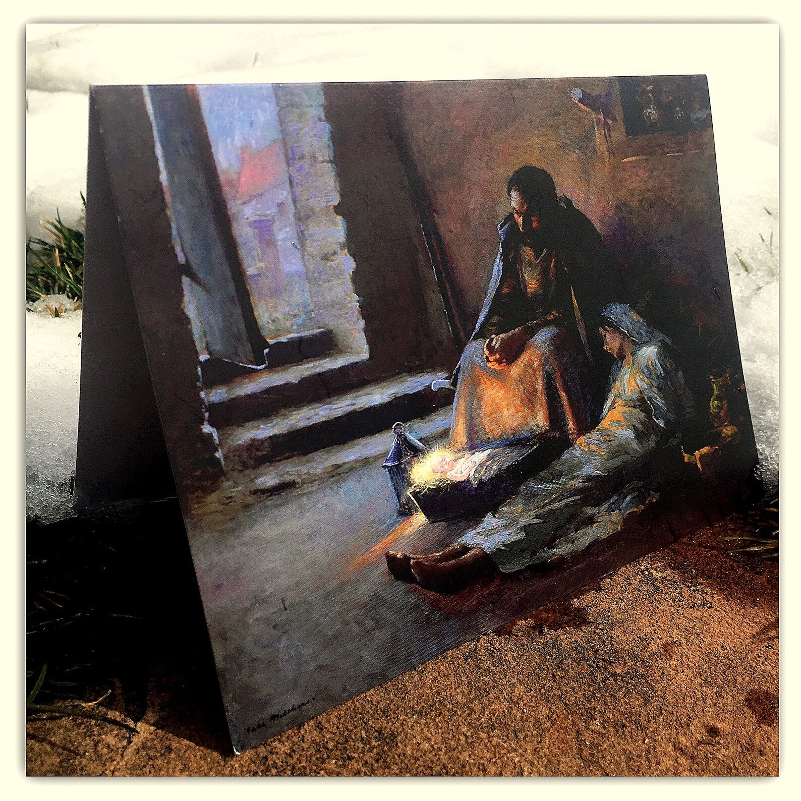 Gari Melchers the Nativity Impressionist Style Art Print Museum Quality ...