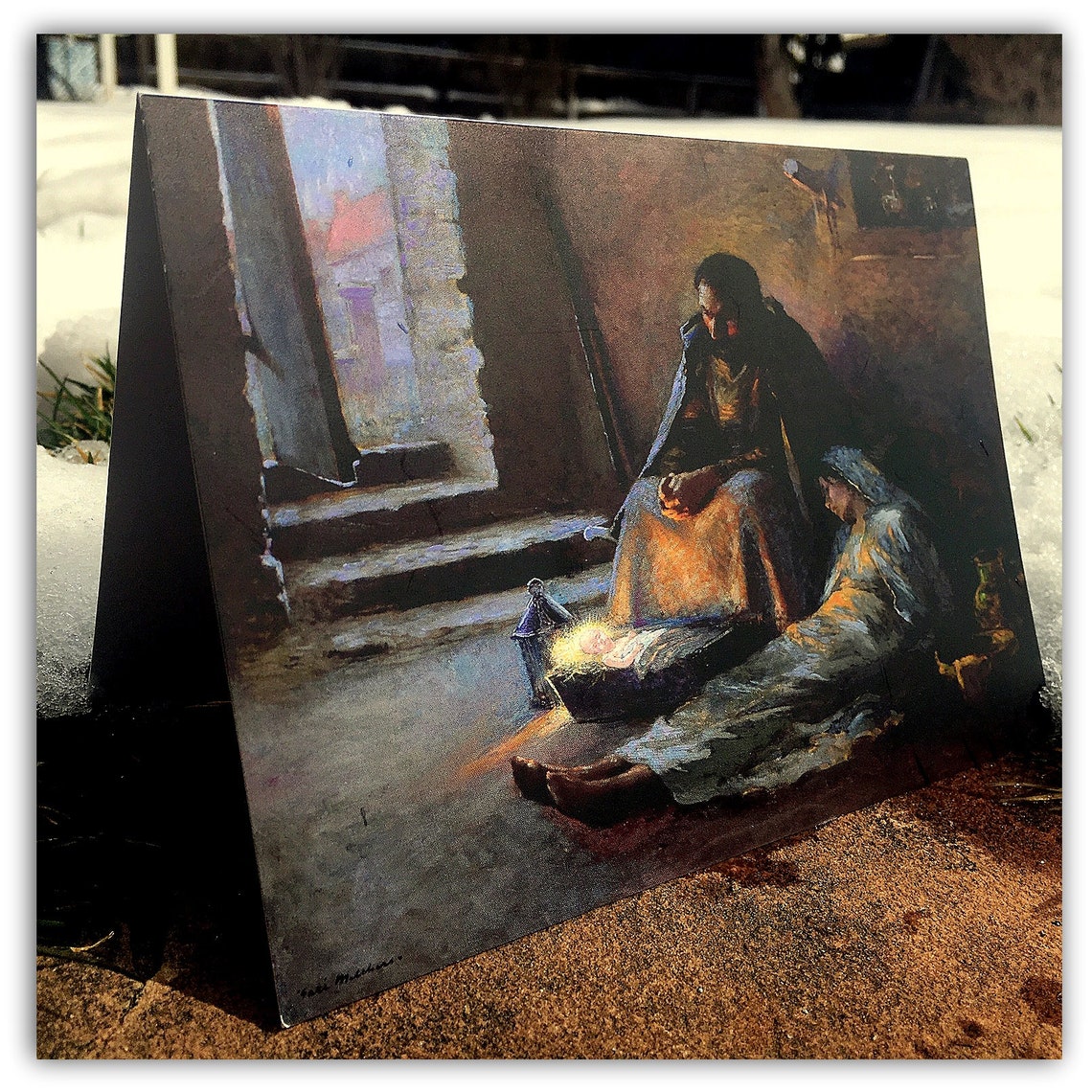 Gari Melchers the Nativity Impressionist Style Art Print Museum Quality ...