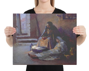 The Nativity by Gari Melchers Print Poster - Etsy