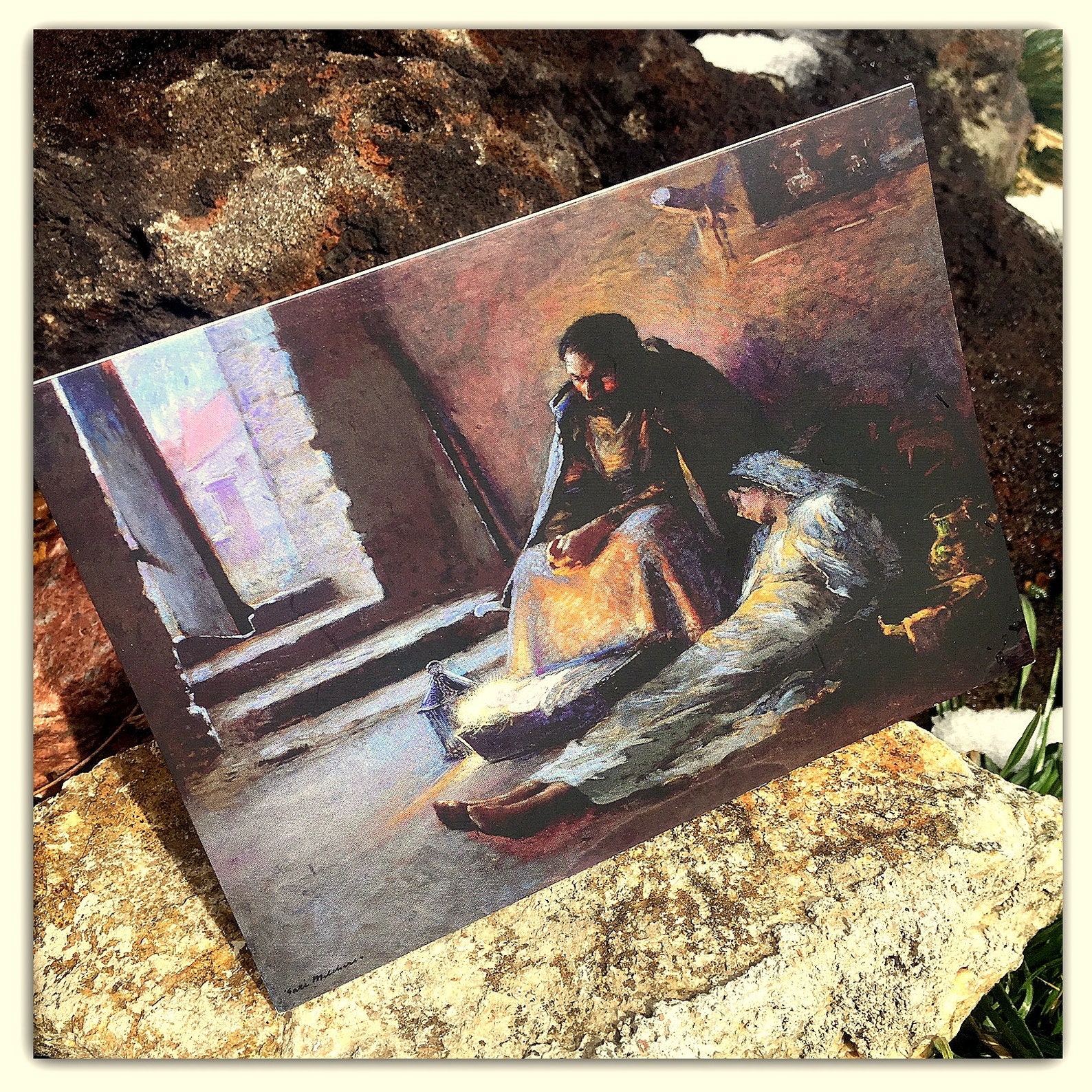 Gari Melchers the Nativity Impressionist Style Art Print Museum Quality ...