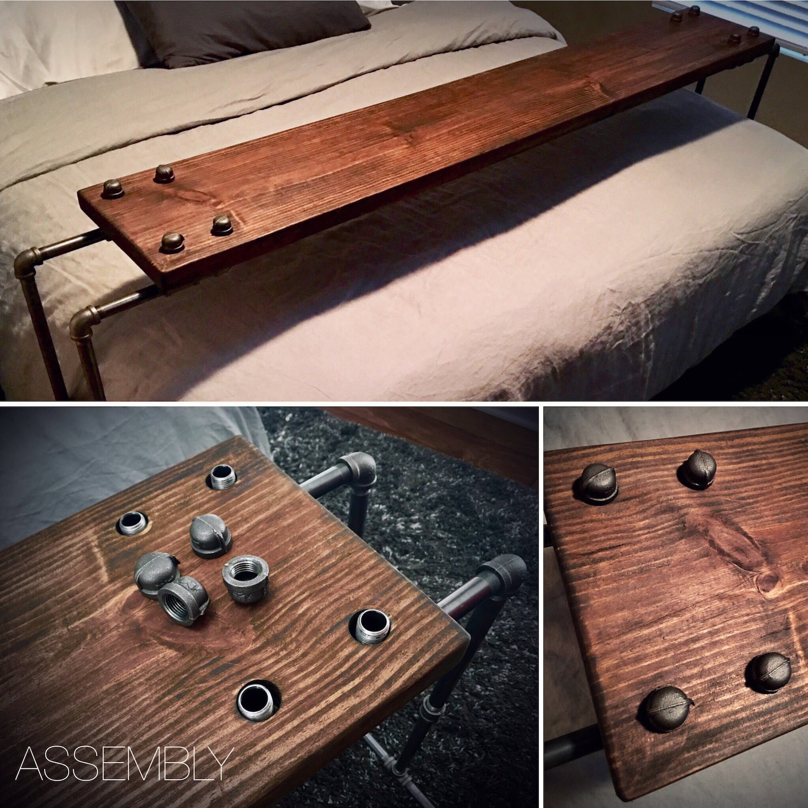 The ORIGINAL Rolling Over-the-bed Table Laptop Lap Desk TV - Etsy