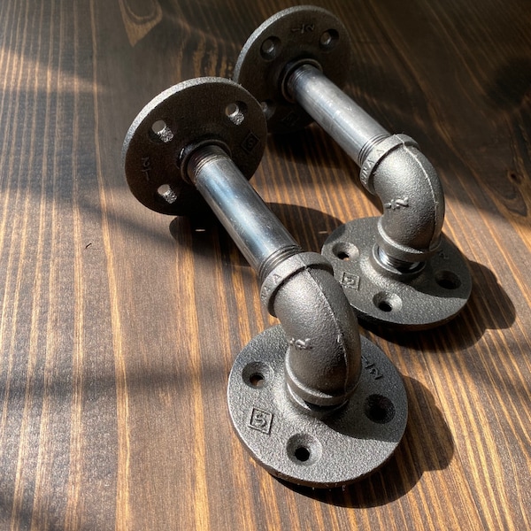 Black Pipe Shelf - Etsy