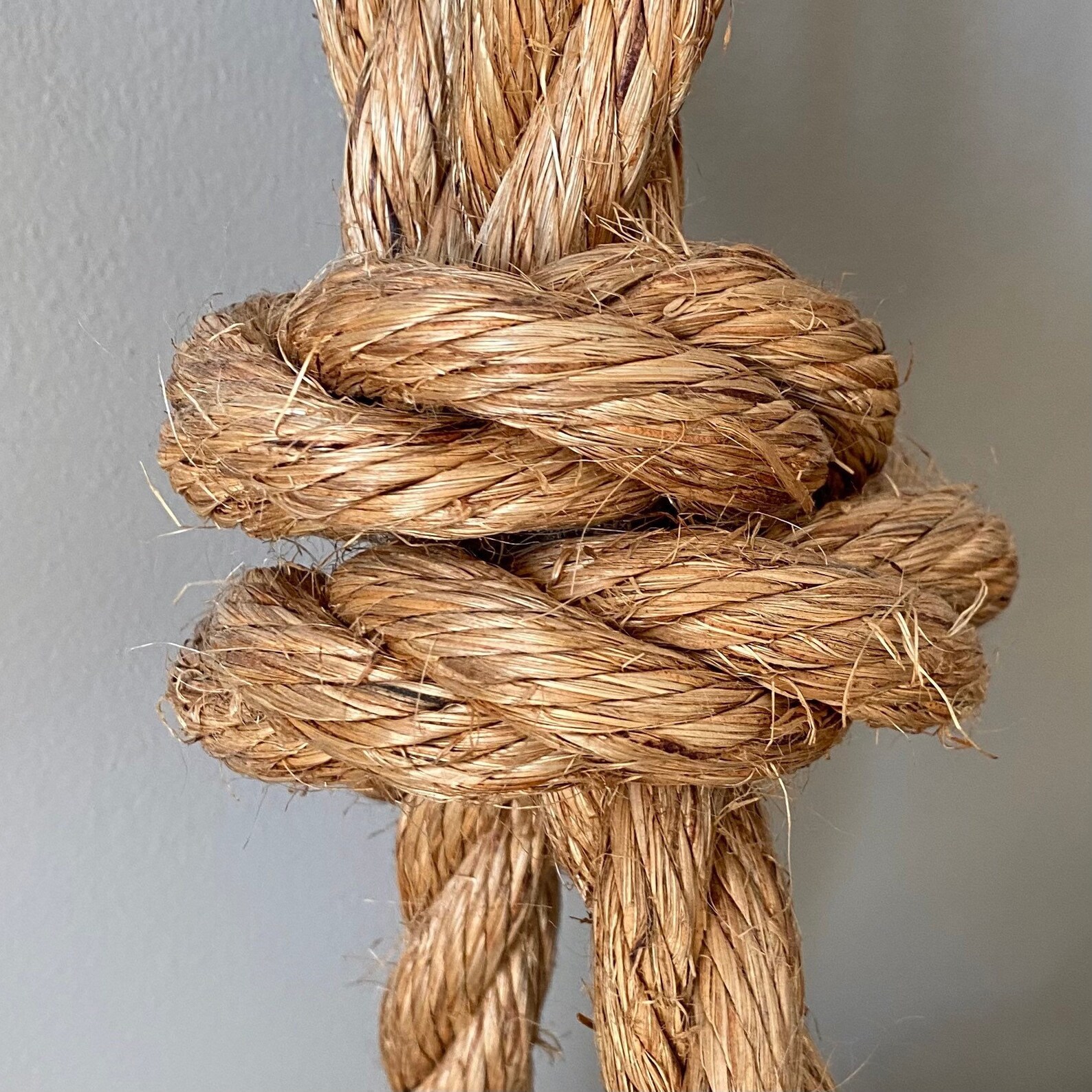 1 Diam Manila / Hemp Rope By-The-Foot DIY Natural Nautical | Etsy