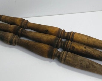 Hand Carved Spindles - Etsy