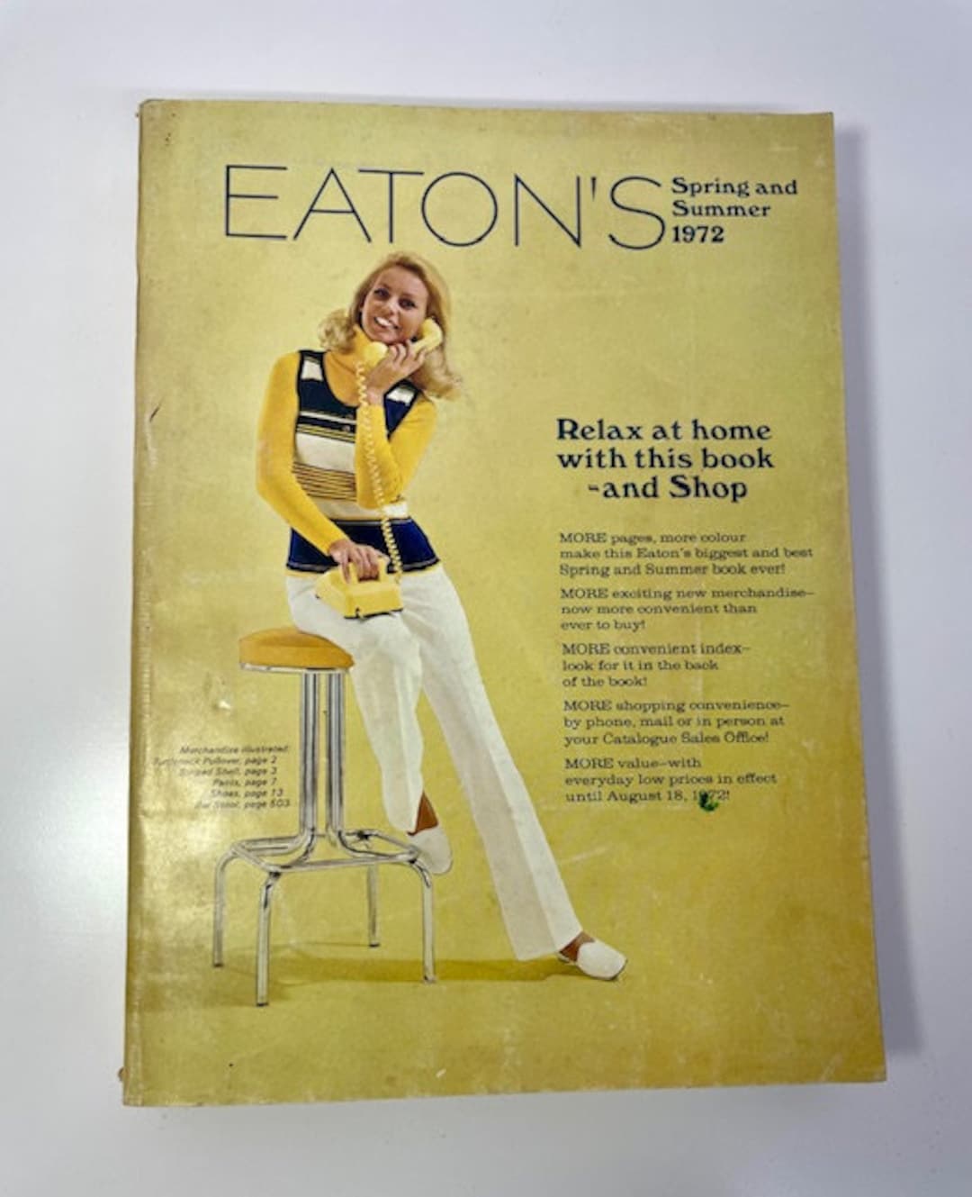 Vintage "eaton's" Catalog / 1972/ Mid Century Fashion / Mid Century ...
