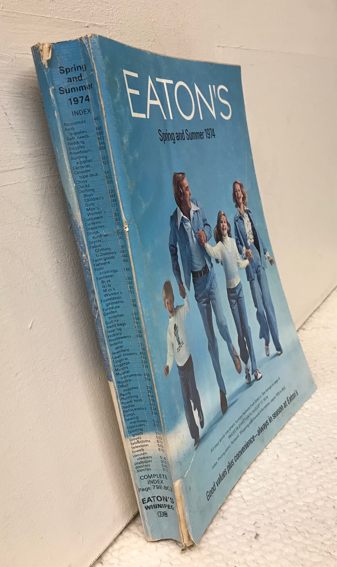 Vintage "eaton's" Catalog / 1974 Spring and Summer / Mid Century ...