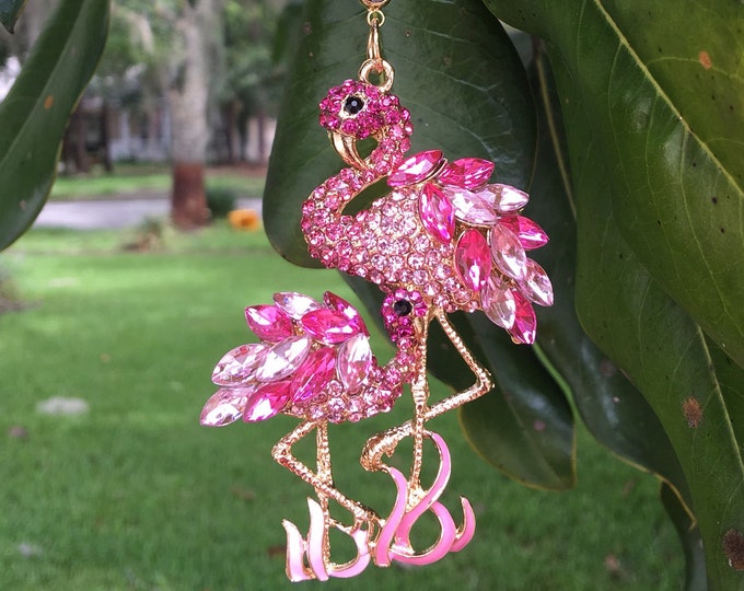 FUNKY FLAMINGO Christmas Ornament Flamingo Gift Pink Flamingo Flamingo ...