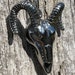 CATTLE SKULL Fan Pull | Skull Decor | Cattle Horn | Goth | Cattle Skull ...