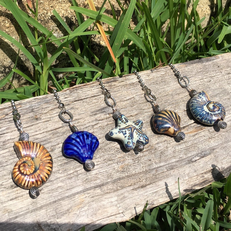 Ceramic Fan Pulls - Etsy