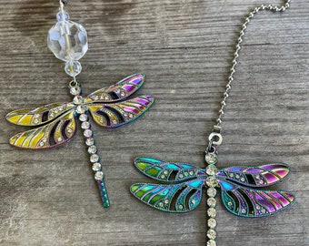 Dragonfly Fan Pull - Etsy