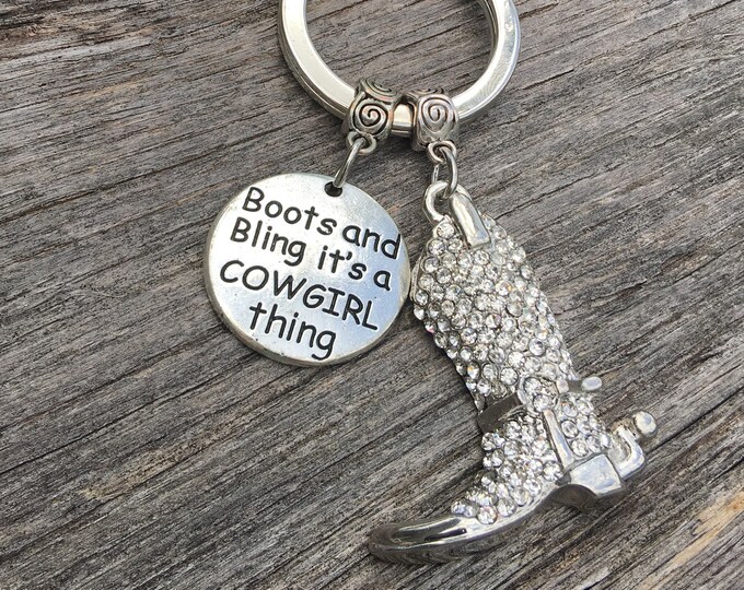 WANDERLUST Key Chain Cowboy Key Chain Ranch Western Key - Etsy