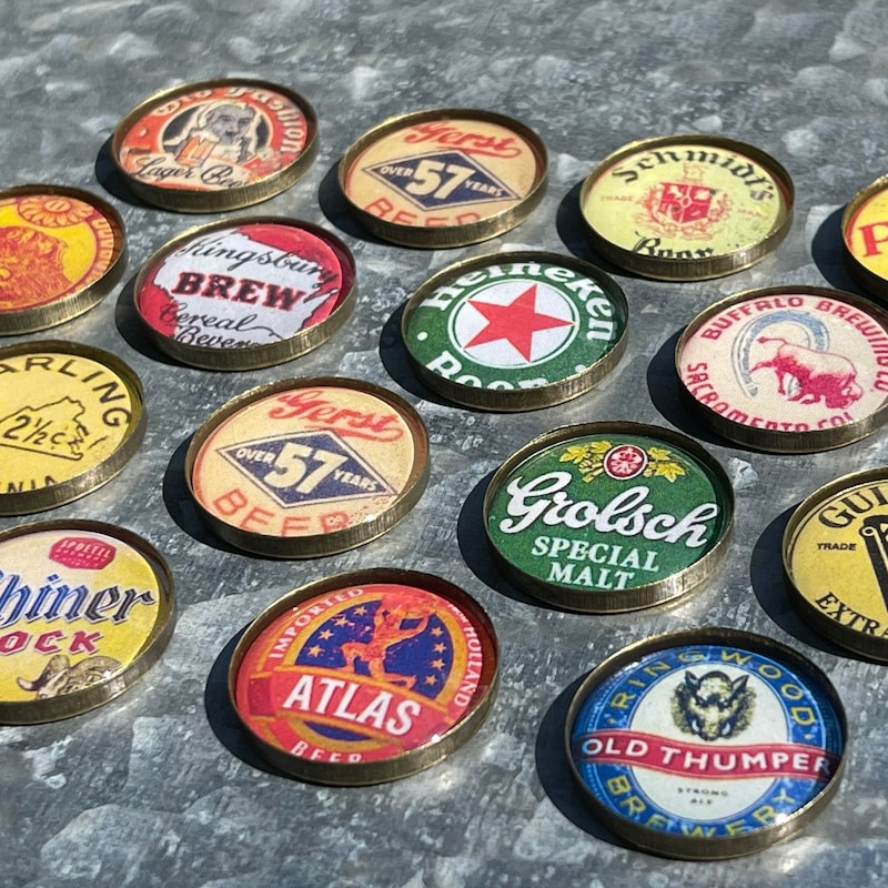 Beer Cap Magnets - Etsy