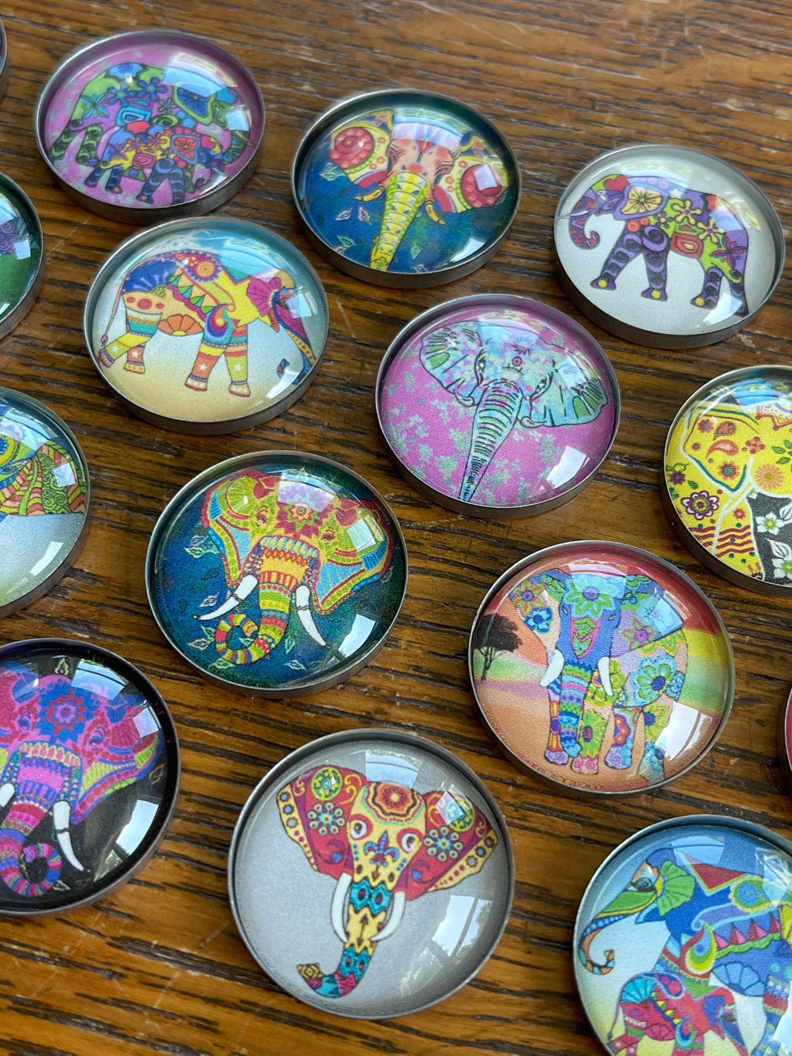 Elephant Magnets Set | Indian Elephant | Elephant Gift | Housewarming ...