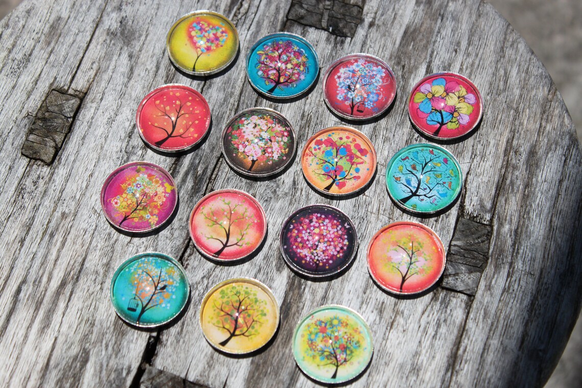 Tree of Life Magnets | Teacher Gift | Housewarming Gift | Party Favor ...