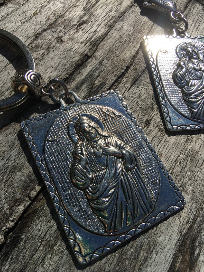 JESUS CHRIST Key Chain Jesus Key Ring Jesus Purse Charm - Etsy