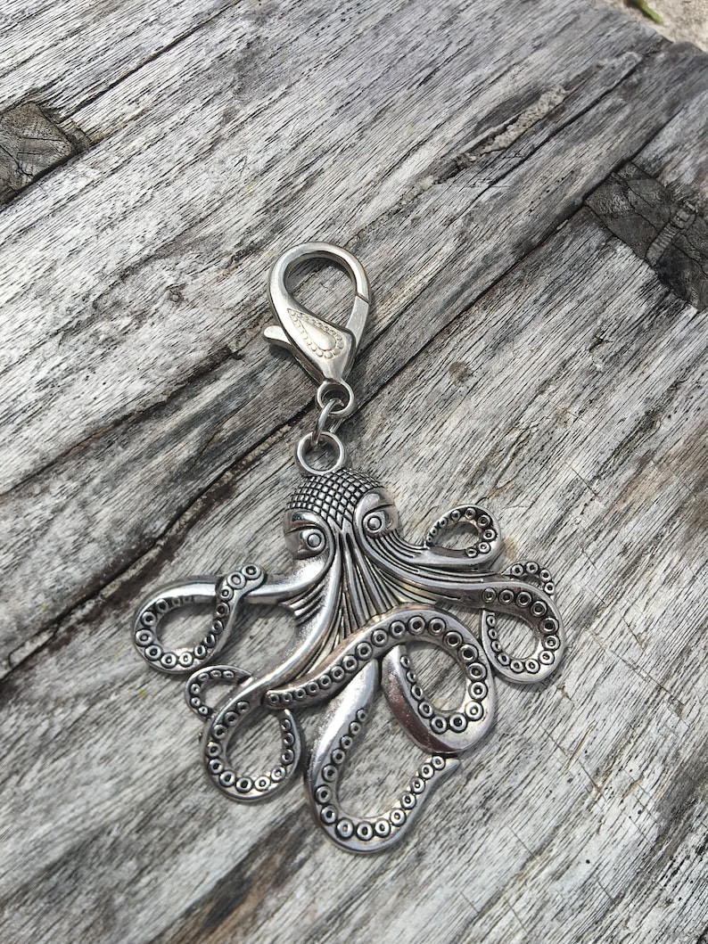 Octopus Key Chain | Octopus Key Ring | Octopus Purse Charm | Stocking ...