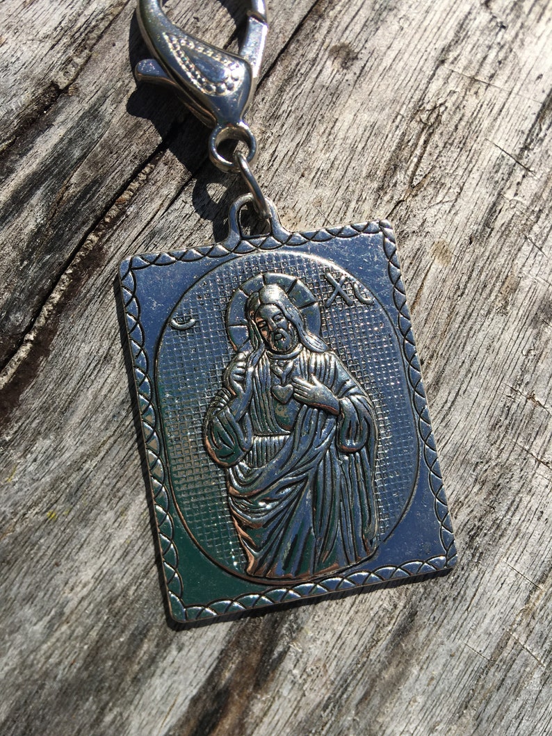 JESUS CHRIST Key Chain | Jesus Key Ring | Jesus Purse Charm | Stocking ...