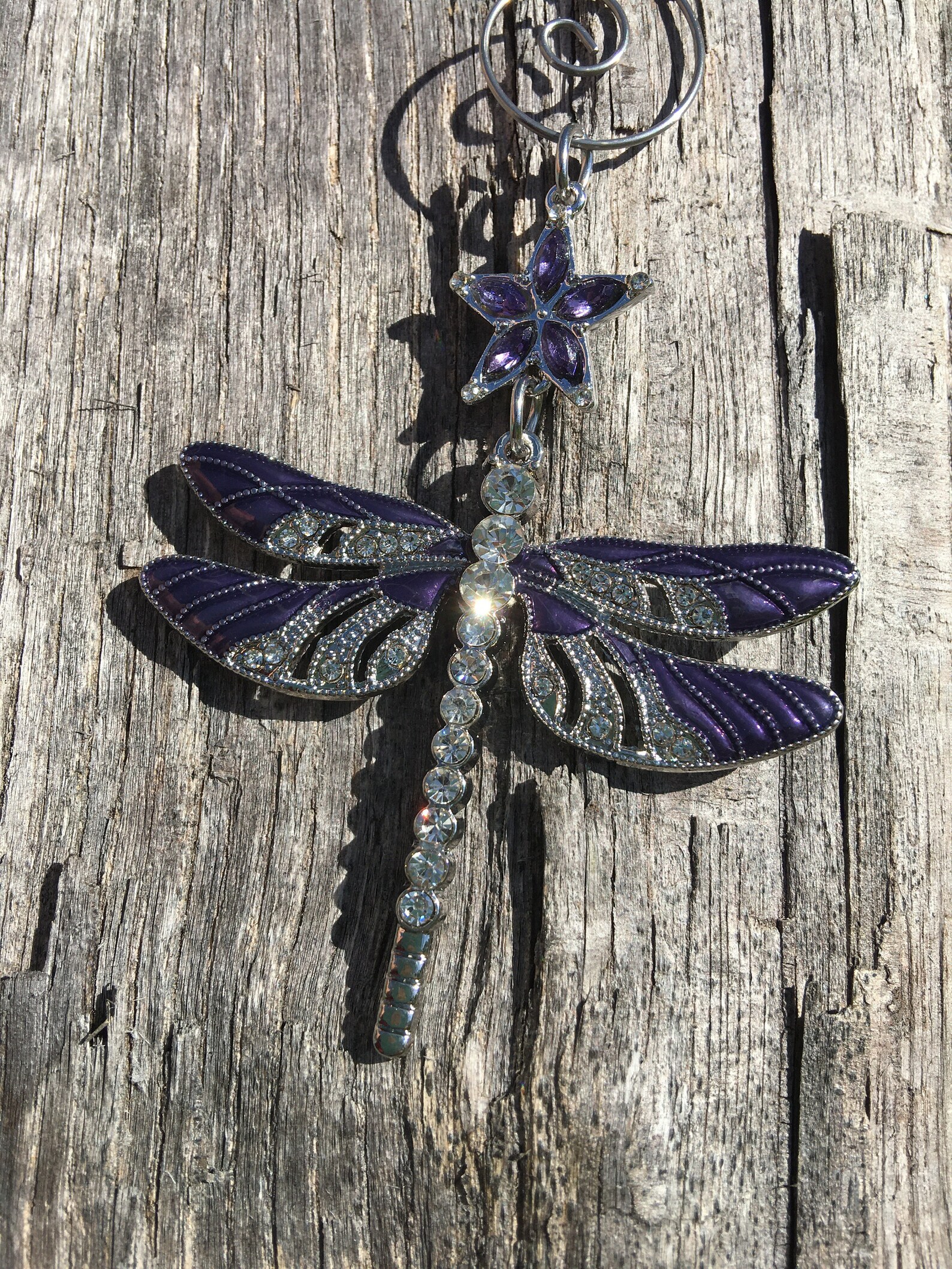 DRAGONFLY Christmas Ornaments Rhinestone Christmas Ornament - Etsy