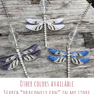 Dragonfly Fan Pull or Light Pull | Dragonfly Decor - Etsy