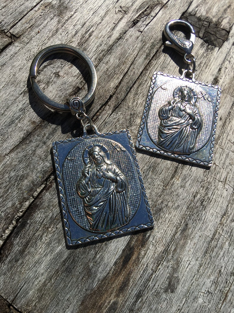 JESUS CHRIST Key Chain Jesus Key Ring Jesus Purse Charm - Etsy