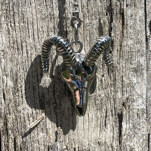 CATTLE SKULL Fan Pull | Skull Decor | Cattle Horn | Goth | Cattle Skull ...