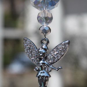 Tinkerbell Fairy Fan Pull or Light Pull | Childrens Room Decor | Flying ...