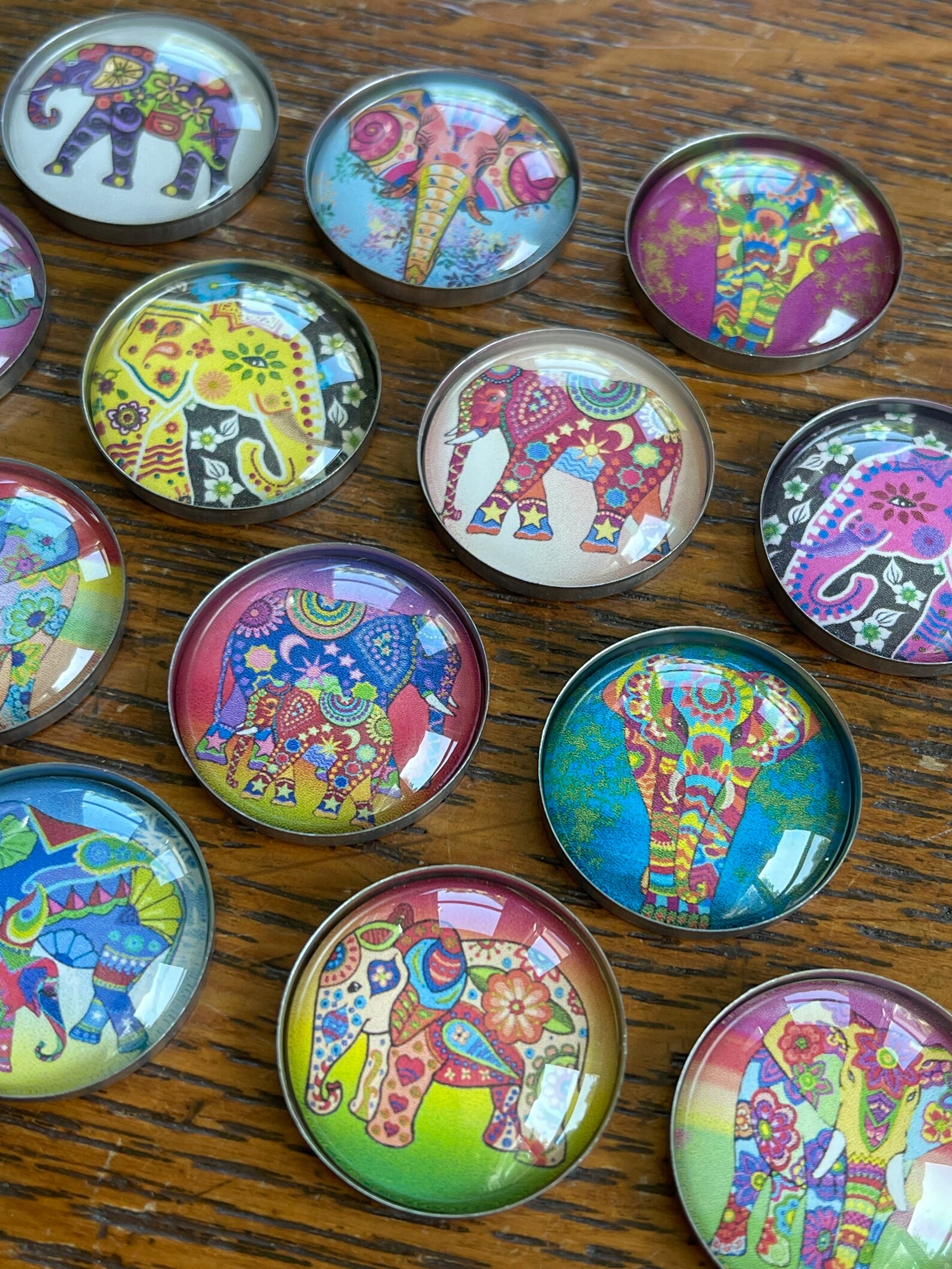 Elephant Magnets Set | Indian Elephant | Elephant Gift | Housewarming ...