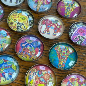 Elephant Magnets Set | Indian Elephant | Elephant Gift | Housewarming ...