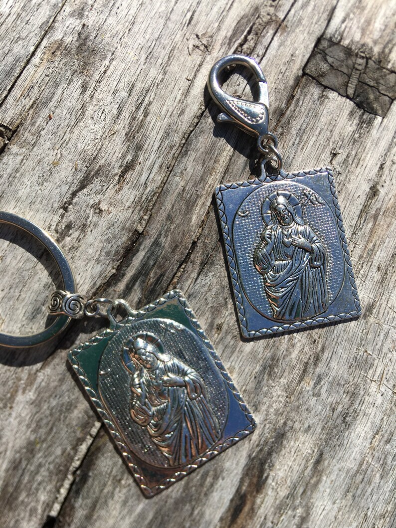 JESUS CHRIST Key Chain Jesus Key Ring Jesus Purse Charm - Etsy