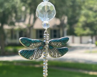 Dragonfly Fan Pull or Light Pull Dragonfly Decor - Etsy