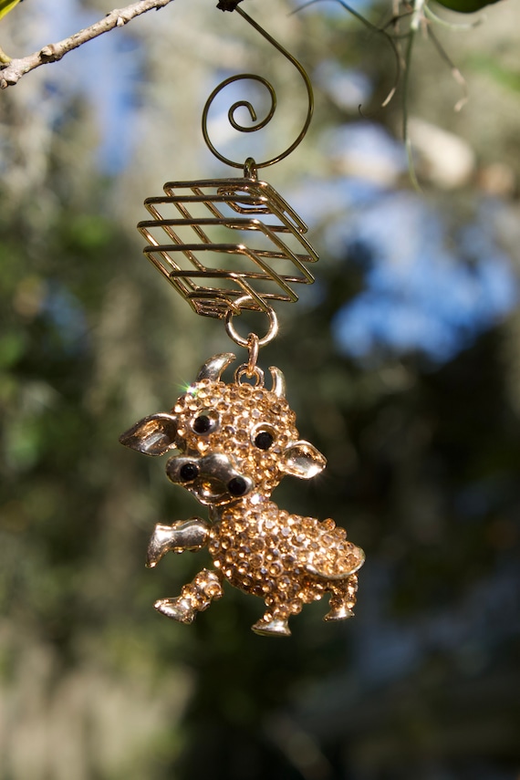 YEAR of the OX Ornament Chinese Zodiac Ox Oxen Cow | Etsy