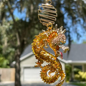 YEAR of the DRAGON Ornament Chinese Zodiac Dragon Chinese New Year ...