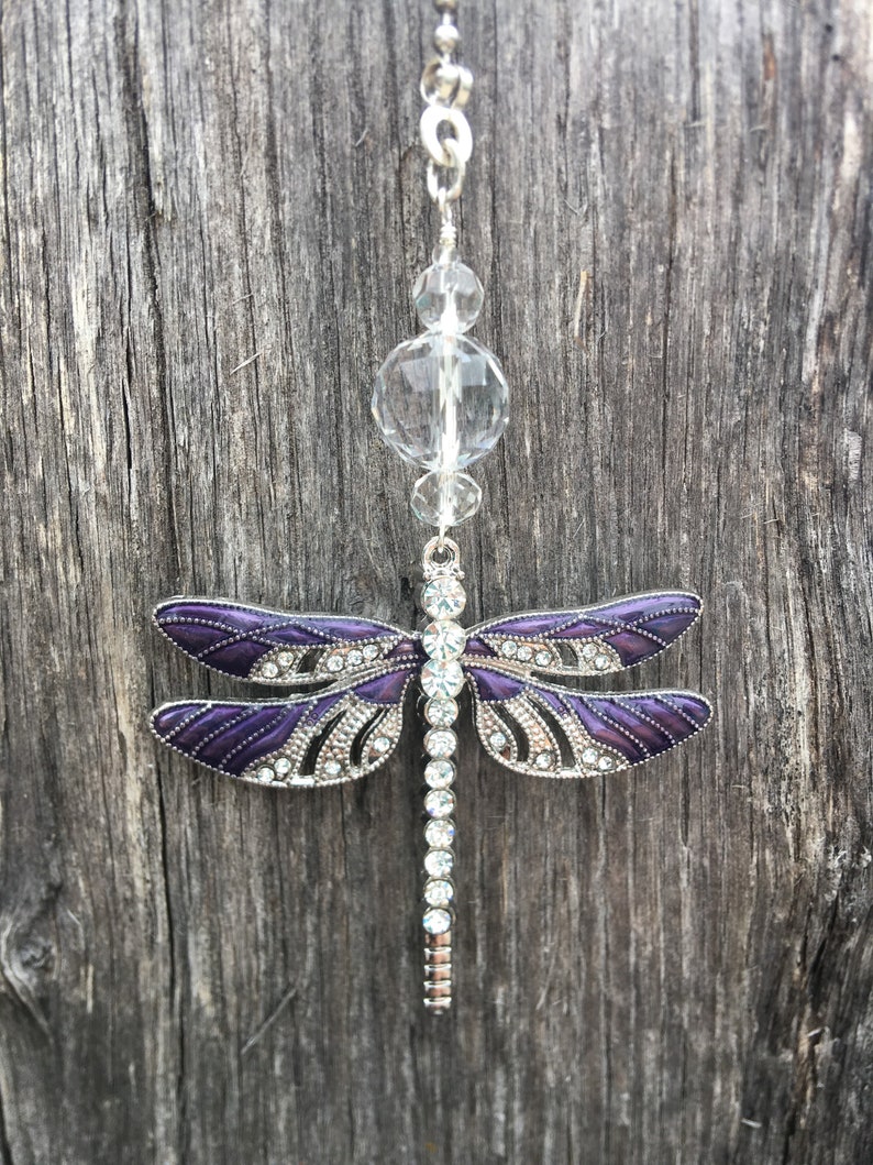 Dragonfly Fan Pull or Light Pull | Dragonfly Decor - Etsy