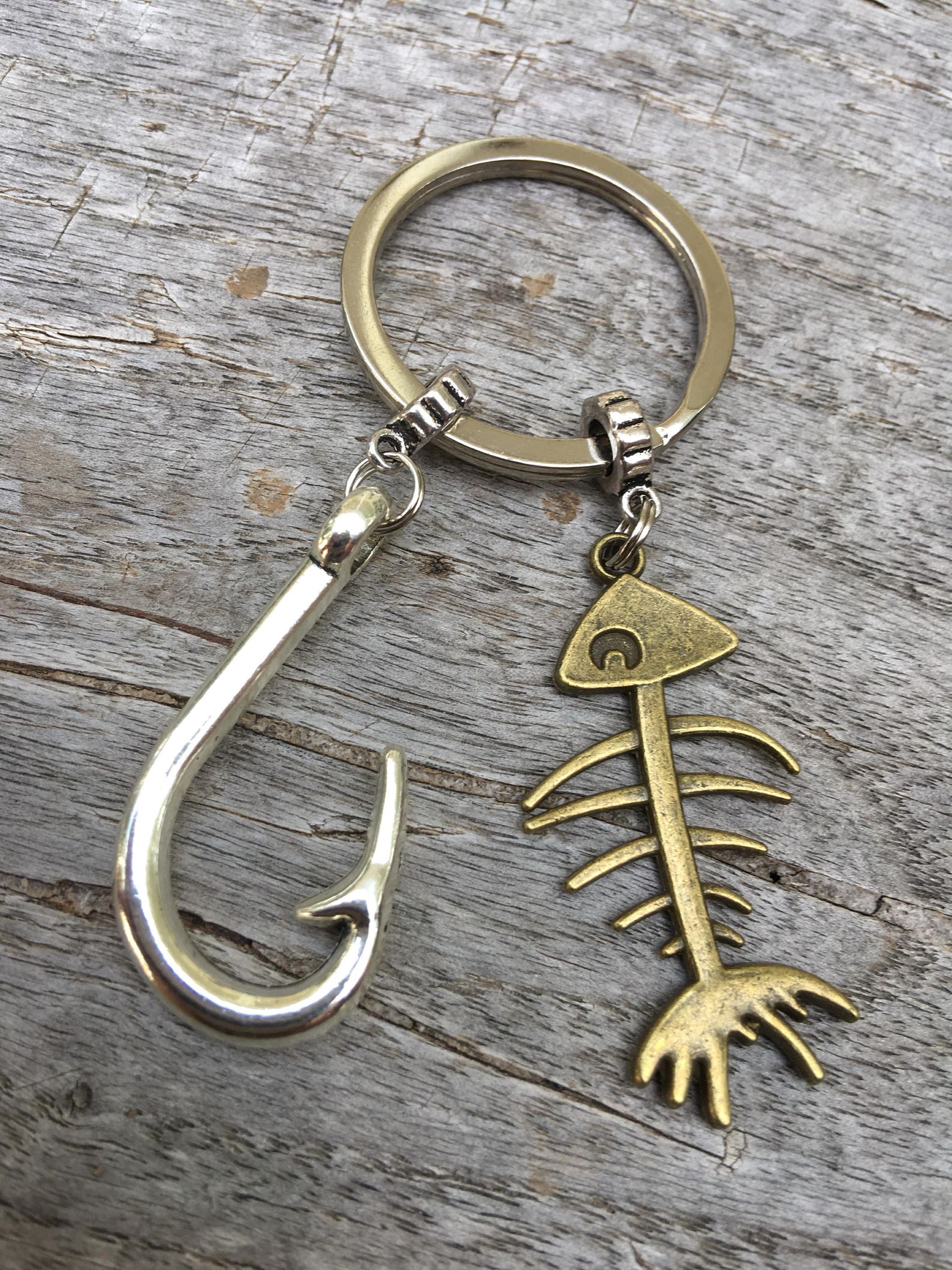 WHAT A CATCH Key Chain Fishing Key Ring Fisherman Gift - Etsy