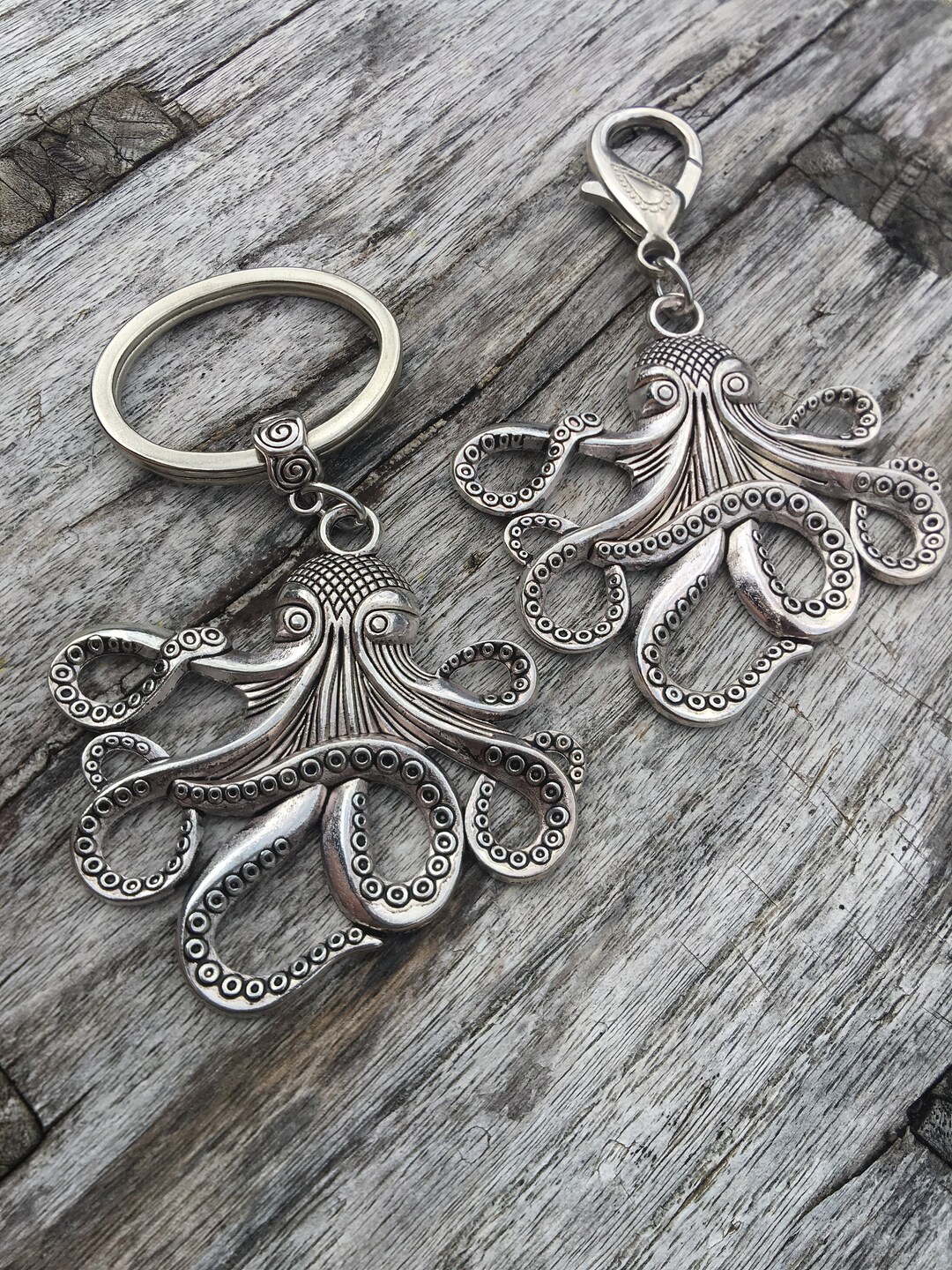 Octopus Key Chain | Octopus Key Ring | Octopus Purse Charm | Stocking ...