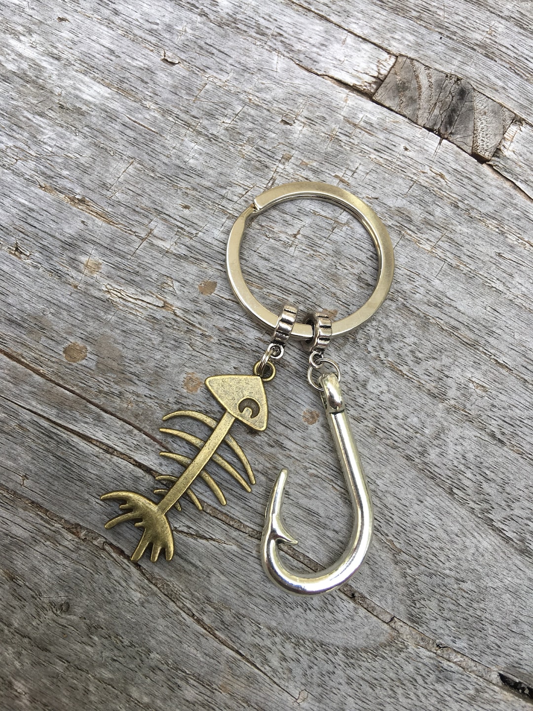WHAT A CATCH Key Chain | Fishing Key Ring | Fisherman Gift | Angler ...
