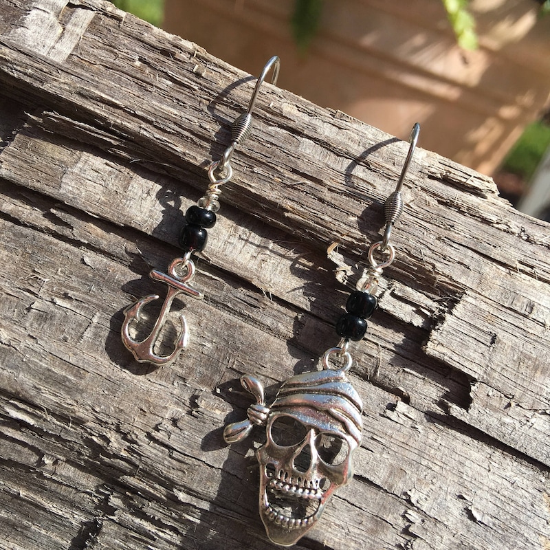 Pirate Earrings - Etsy