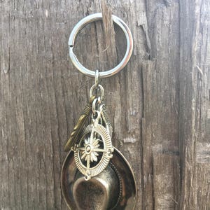 WANDERLUST Key Chain | Cowboy Key Chain | Ranch | Western Key Chain ...