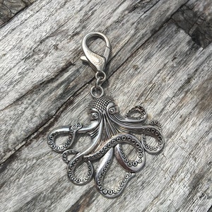 Octopus Key Chain | Octopus Key Ring | Octopus Purse Charm | Stocking ...