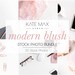 Modern Blush Stock Photo Bundle / Styled Stock Photos / 20 Katemaxstock ...