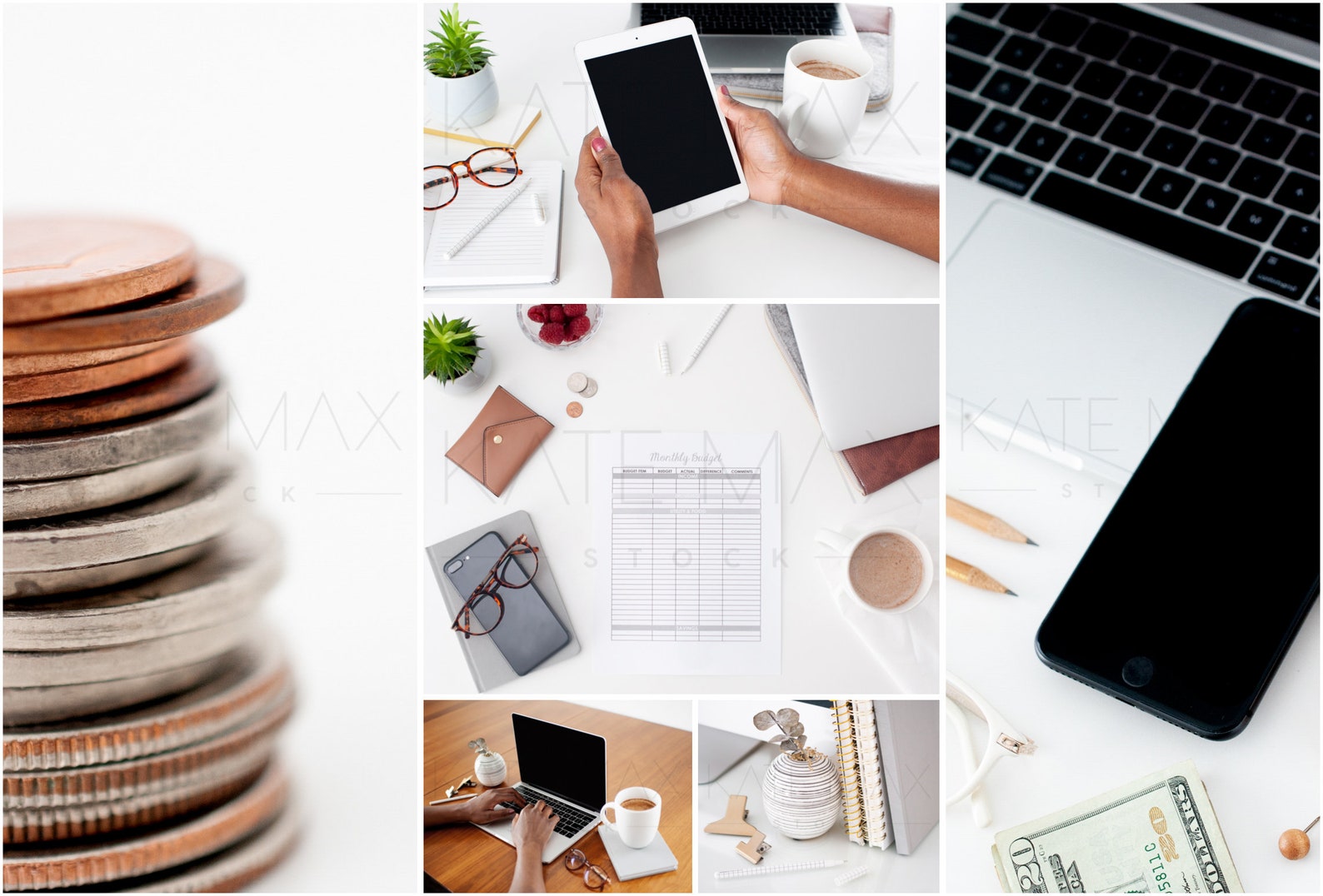 Budgeting in the Office Stock Photo Bundle / Lifestyle Social - Etsy